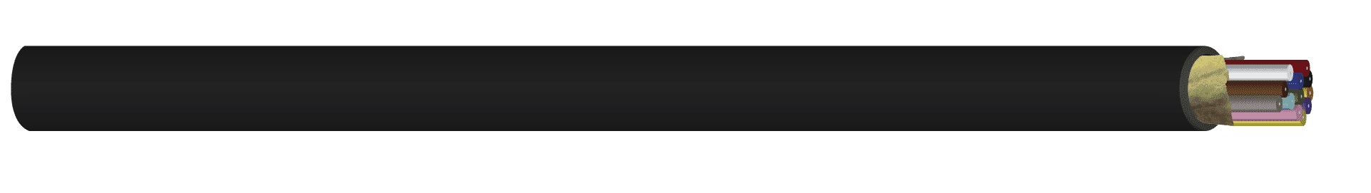 FBR-6F-OM1-IO-OFNP-BK | Fiber - Multimode 62 5