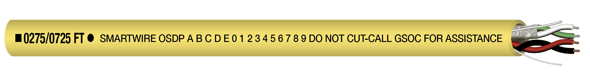 4461030-OSDP - 4 Elem Cust Comp Cable CMP OSDP Ylw Jkt SECURITY ACCESS ...