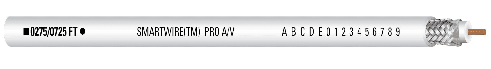 RG6Q-WHT - RG6U 18CCS Quad CMR Wht Jkt AV/NON-PLENUM